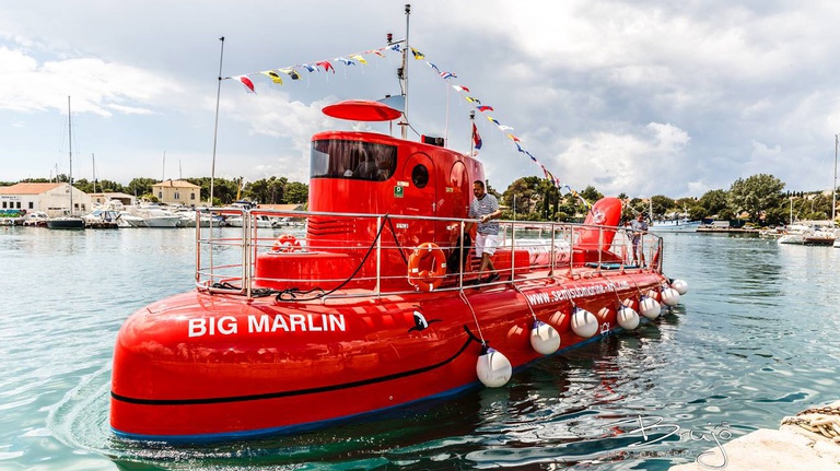 Semi-submarine Big Marlin – Sail around the island of Krk – Experience ...